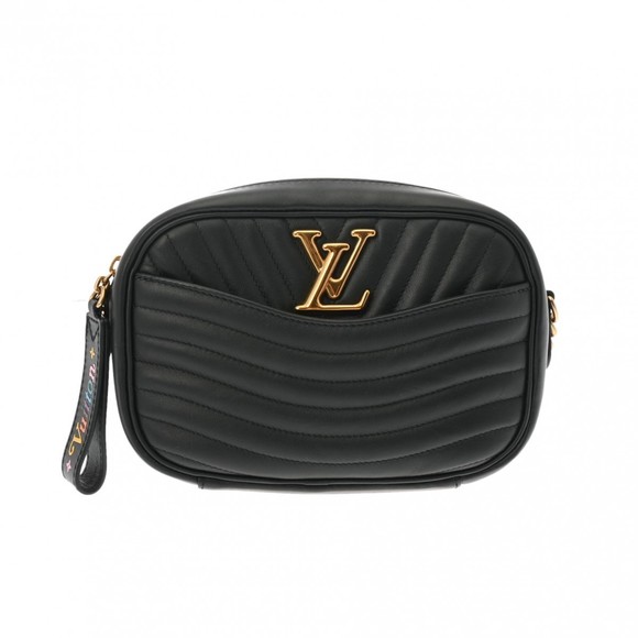 Louis Vuitton | Bags | Louis Vuitton New Wave Camera Bag Leather ...